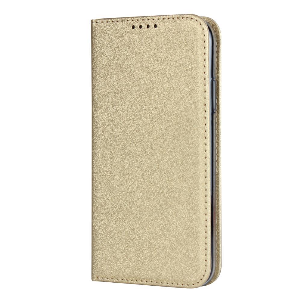 Housse de protection pour téléphone en cuir à motif de soie ultra-mince ...